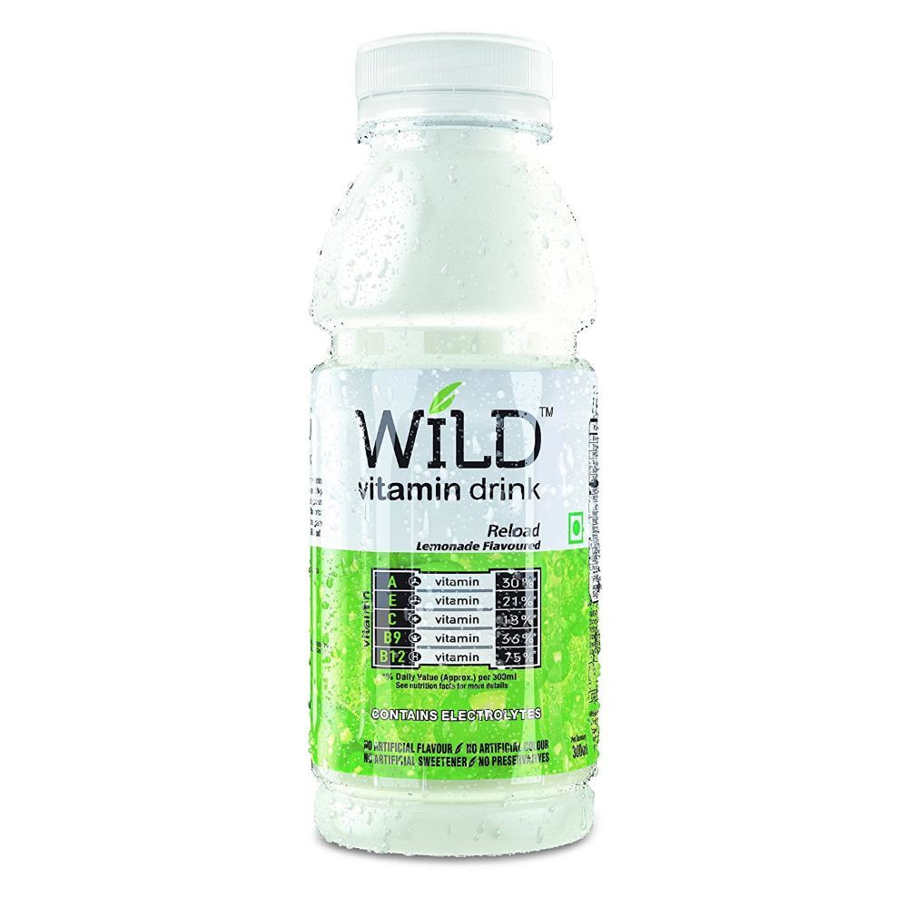 Buy Wild Vitamin Drink, Lemonade, 300 ml Online at Best Prices ...
