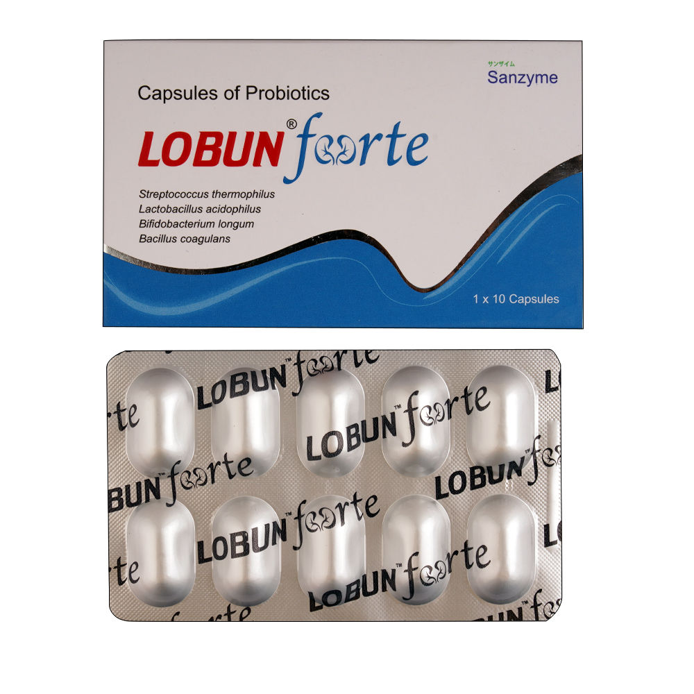 Buy Lobun-Forte 10 Capsules Online at Best Prices | Wellness Forever