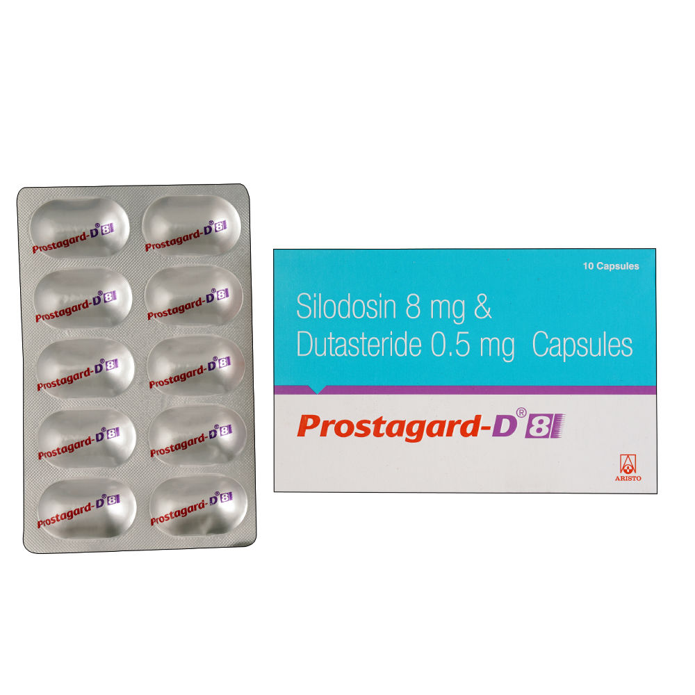 Buy Prostagard-D 8mg 10 Capsules Online at Best Prices | Wellness Forever