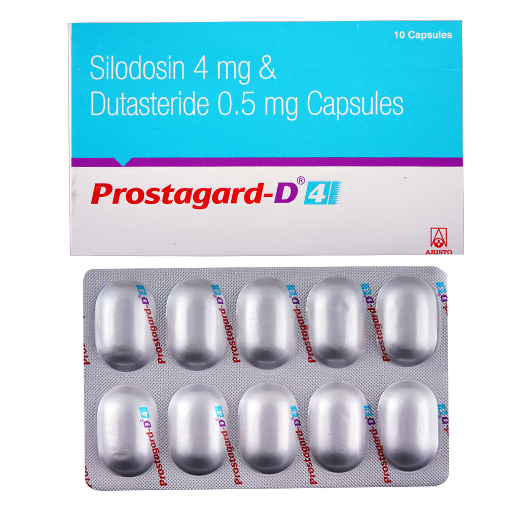 Buy Prostagard-D 4mg 10 Capsules Online at Best Prices | Wellness Forever