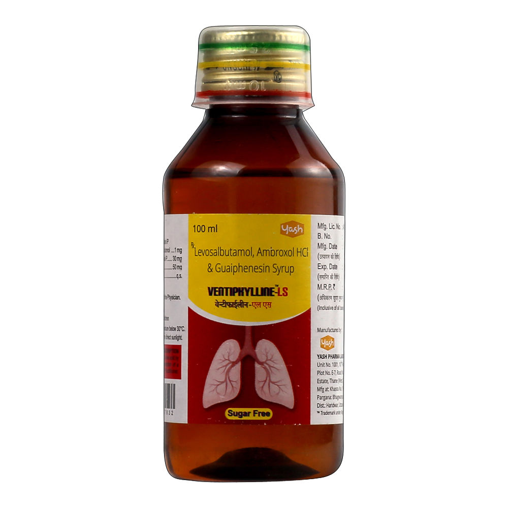 Buy Ventiphylline LS Syrup 100 ml Online at Best Prices | Wellness Forever