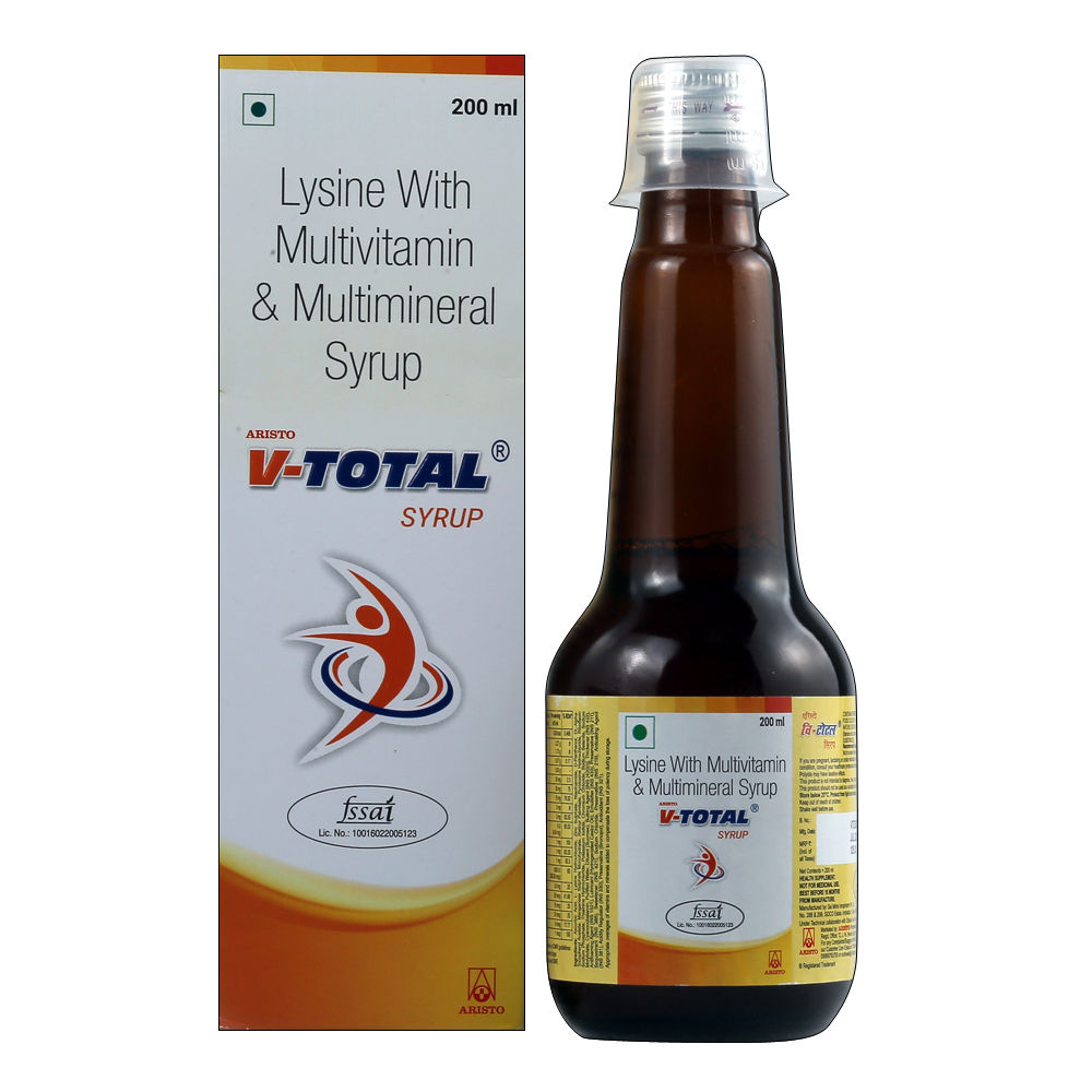 Buy V-Total Syrup 200 ml Online at Best Prices | Wellness Forever