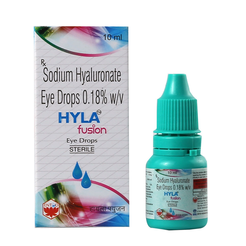 Buy Hyla Fusion Eye Drops 10 ml Online at Best Prices | Wellness Forever