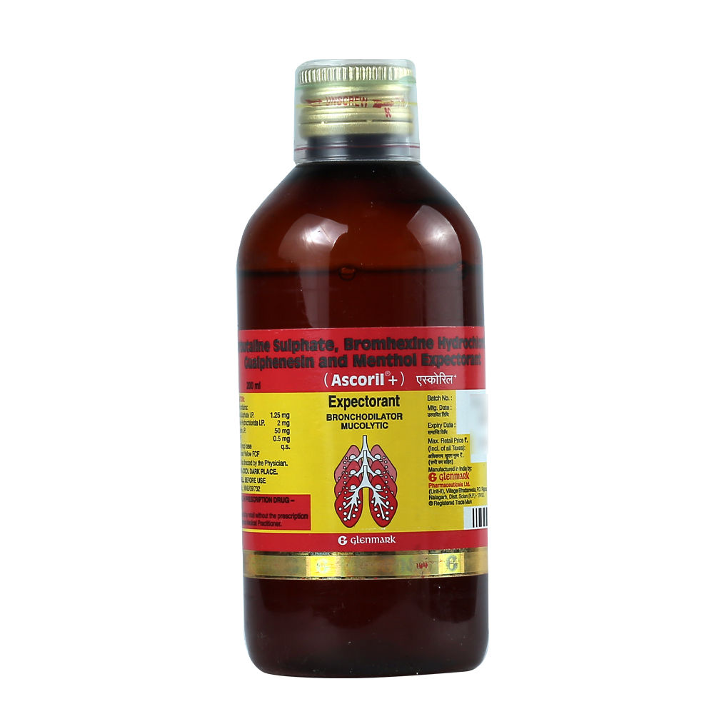 Buy Ascoril-Plus Expectorant 120 ml Online at Best Prices | Wellness ...