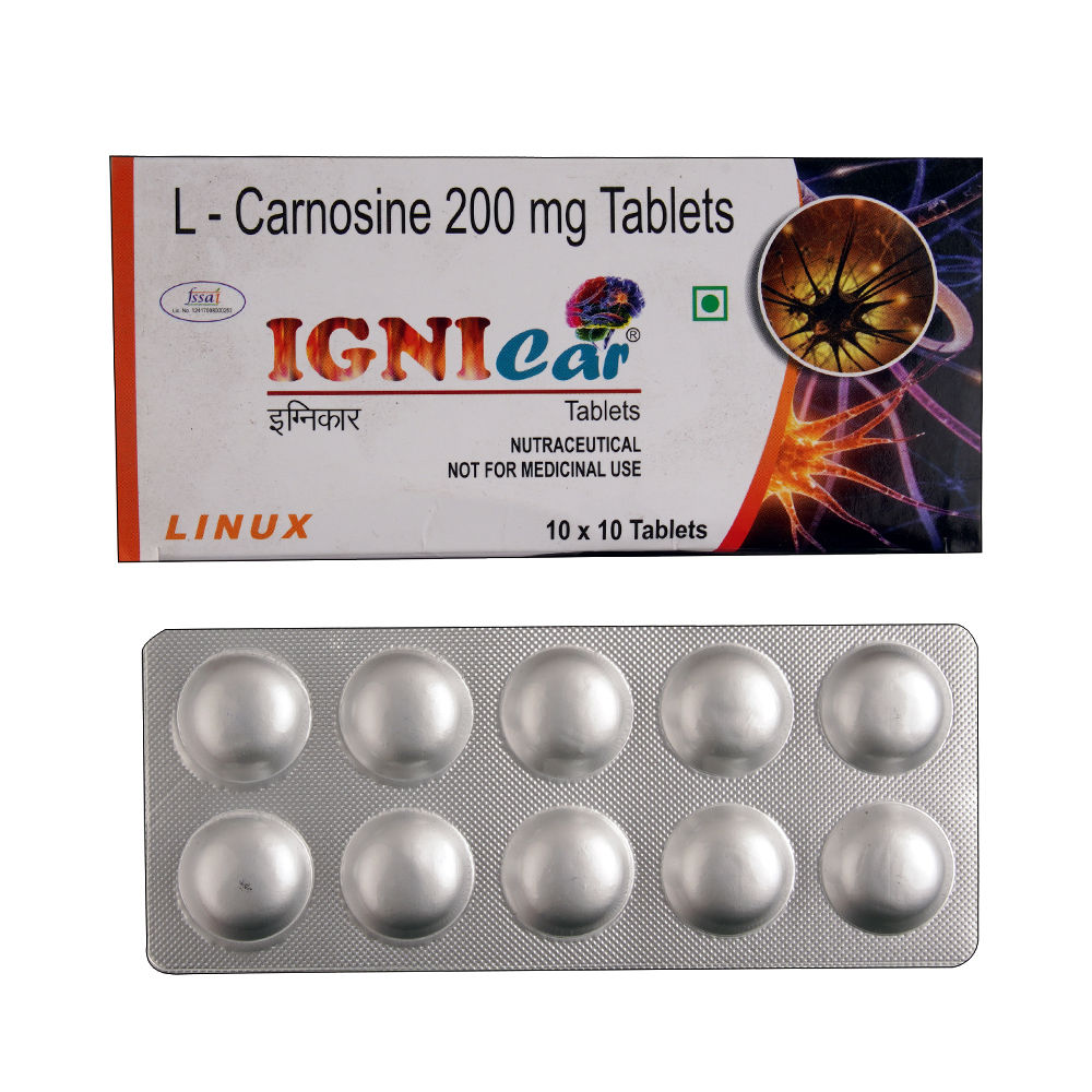 Buy Ignicar 200mg 10 Tablets Online at Best Prices | Wellness Forever