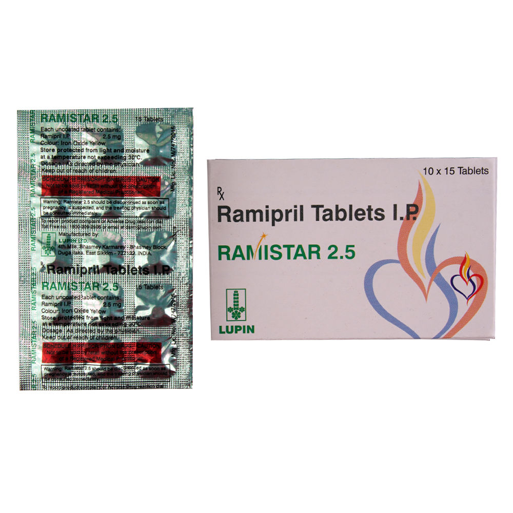 Buy Ramistar 2.5mg 15 Tablets Online at Best Prices | Wellness Forever