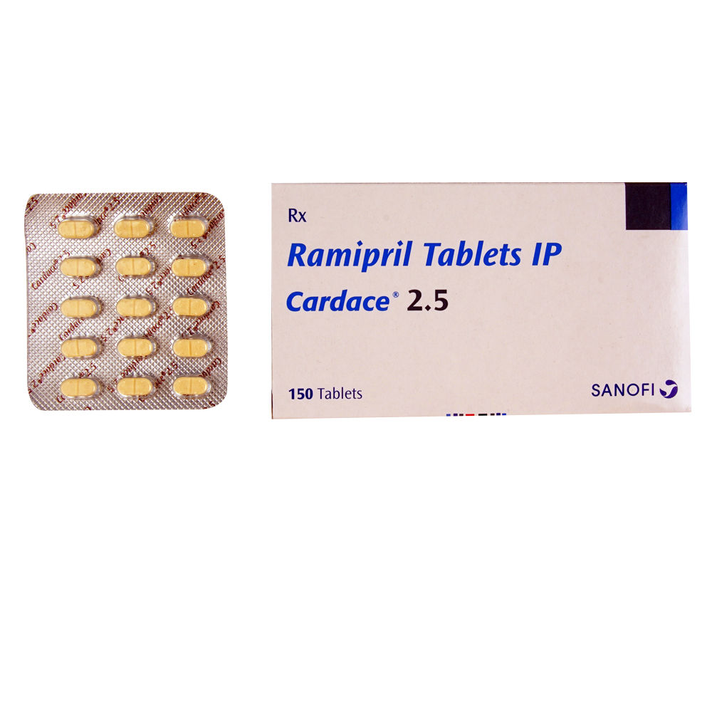 Buy Cardace 2.5mg 15 Tablets Online at Best Prices | Wellness Forever