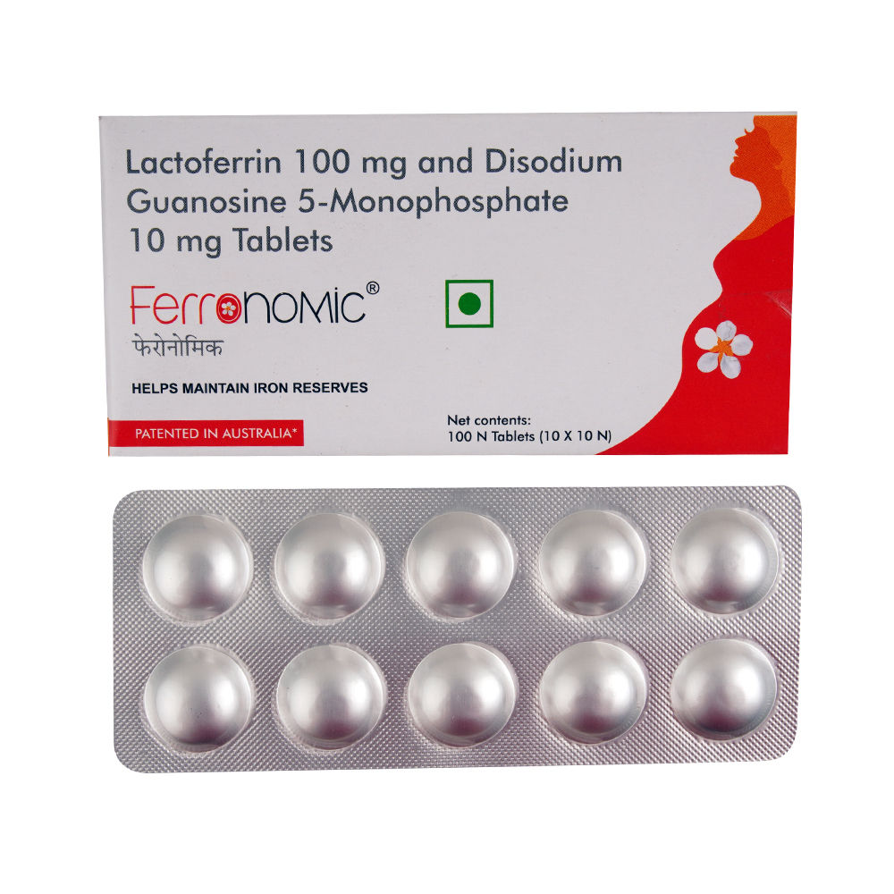 Buy Ferronomic 10 Tablets Online at Best Prices | Wellness Forever