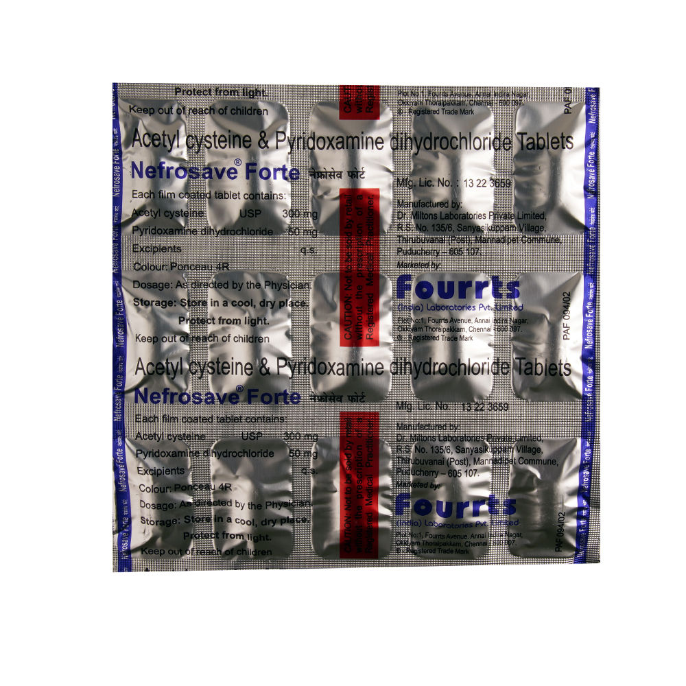 Buy Nefrosave Forte 15 Tablets Online at Best Prices | Wellness Forever