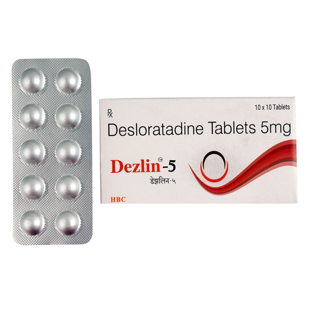 Buy Dezlin 5mg 10 Tablets Online at Best Prices | Wellness Forever