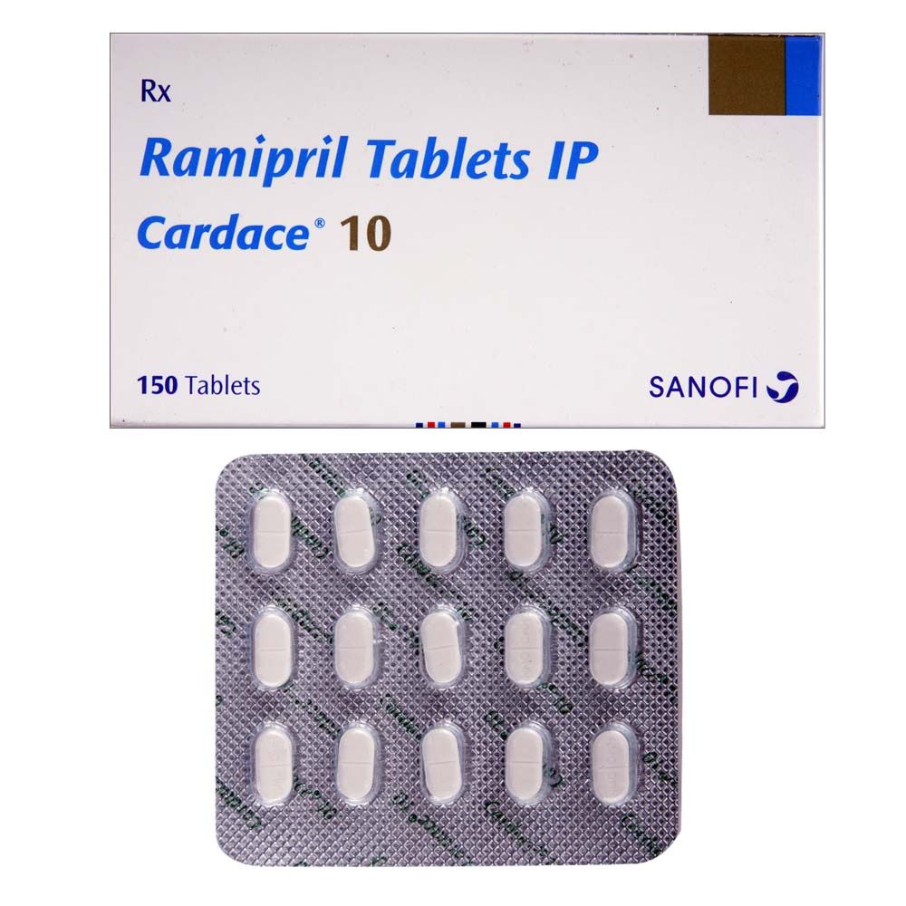 Buy Cardace 10mg 15 Tablets Online at Best Prices | Wellness Forever
