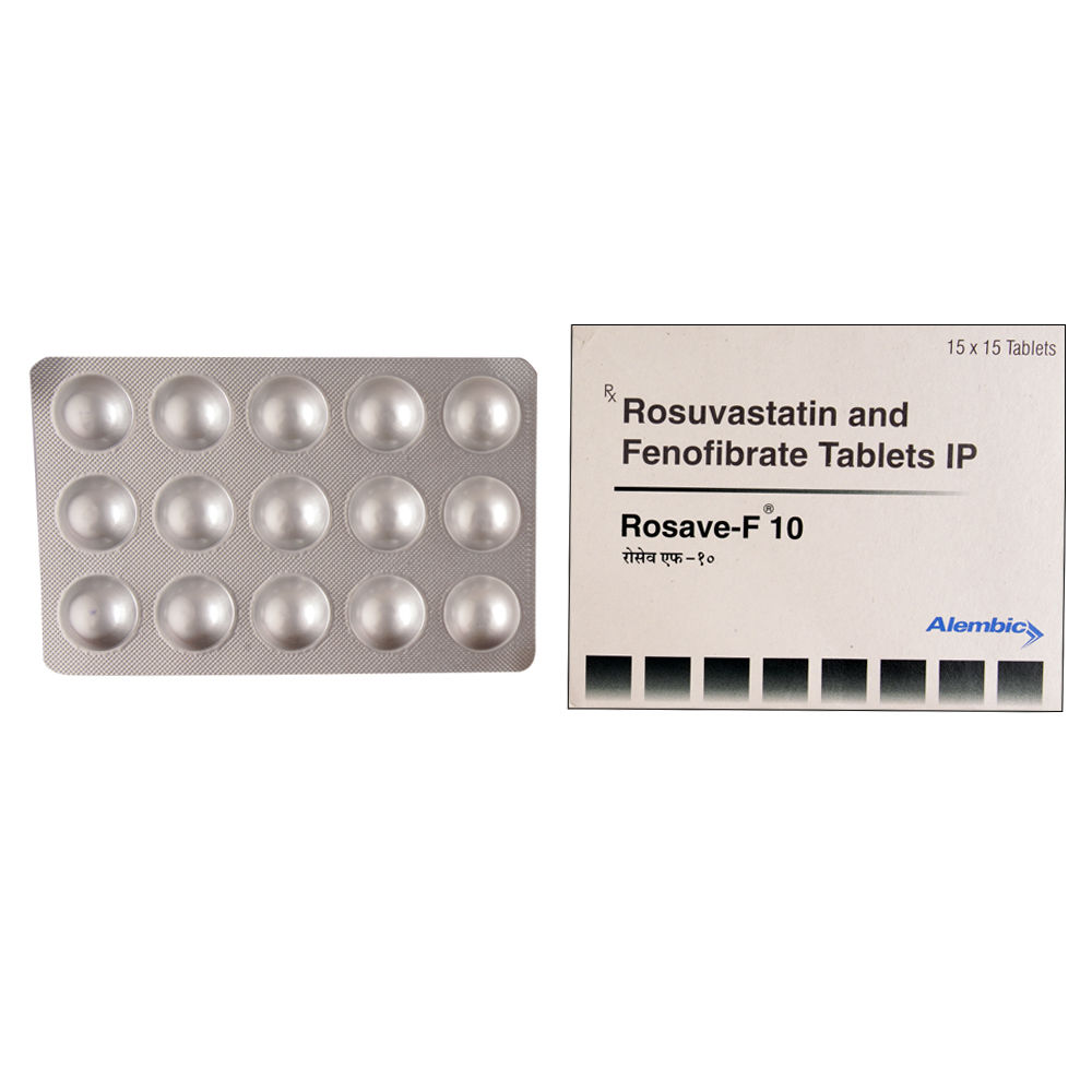 Buy Rosave-F 10mg 15 Tablets Online at Best Prices | Wellness Forever