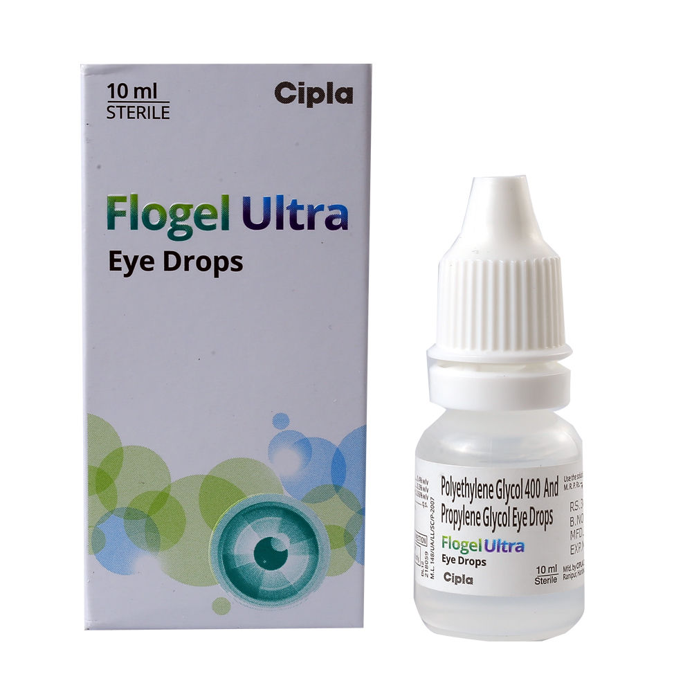 Buy Flogel-Ultra Eye Drops 10 ml Online at Best Prices | Wellness Forever