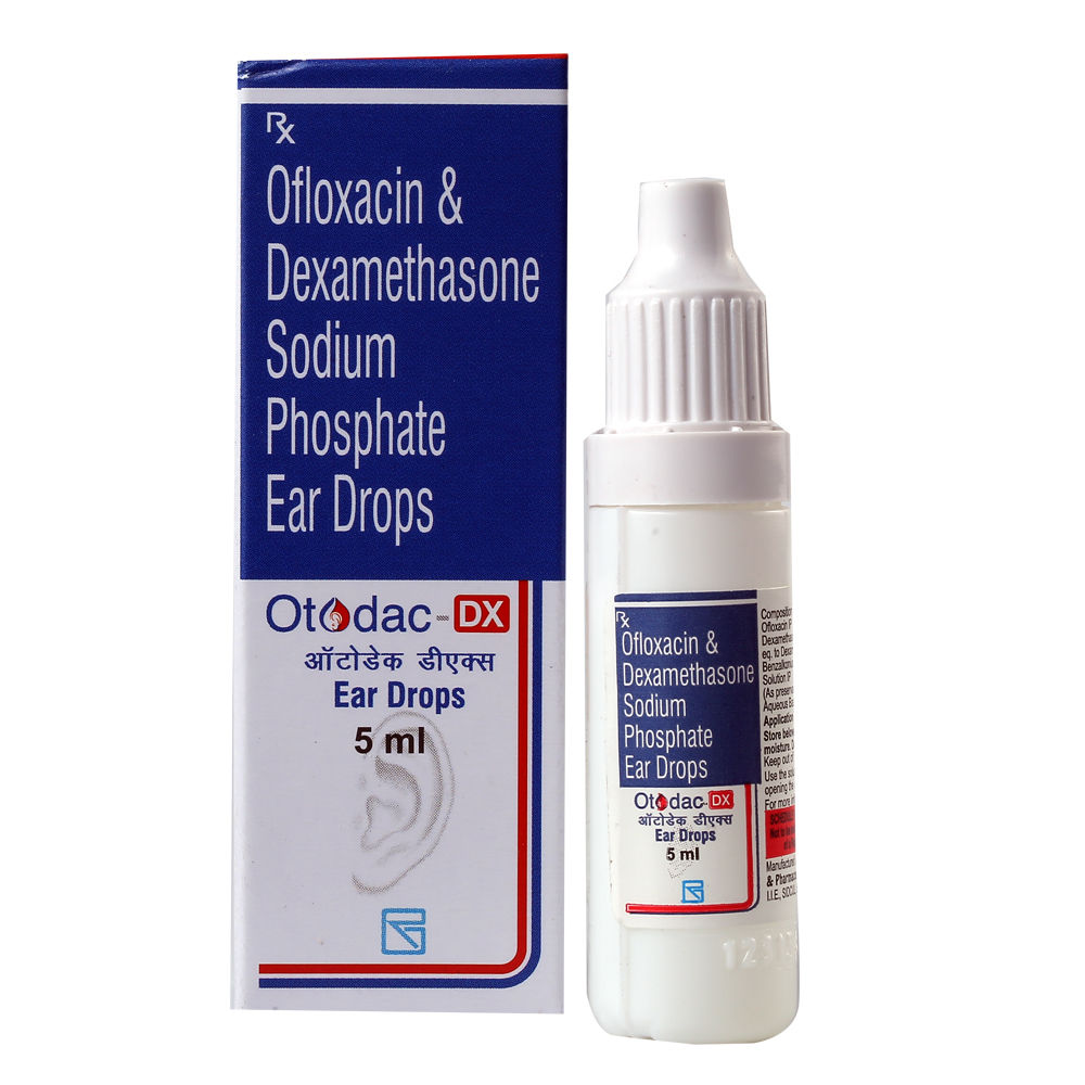 Buy Otodac-DX Ear Drops 5 ml Online at Best Prices | Wellness Forever