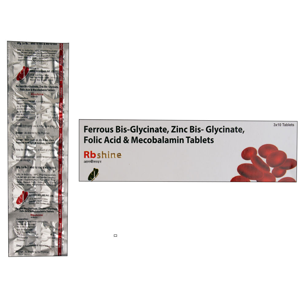 Buy Rbshine 10 Tablets Online at Best Prices | Wellness Forever