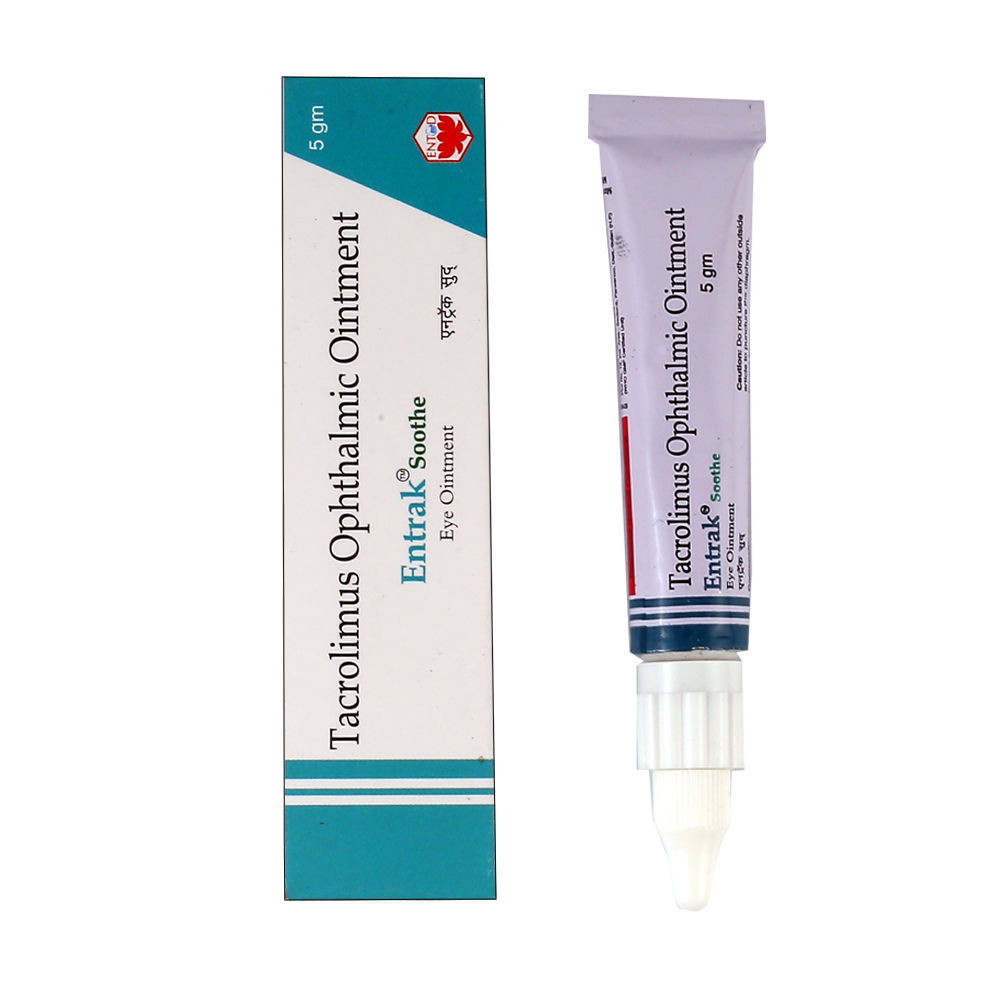 Buy Entrak-Soothe Eye Ointment 5 g Online at Best Prices | Wellness Forever