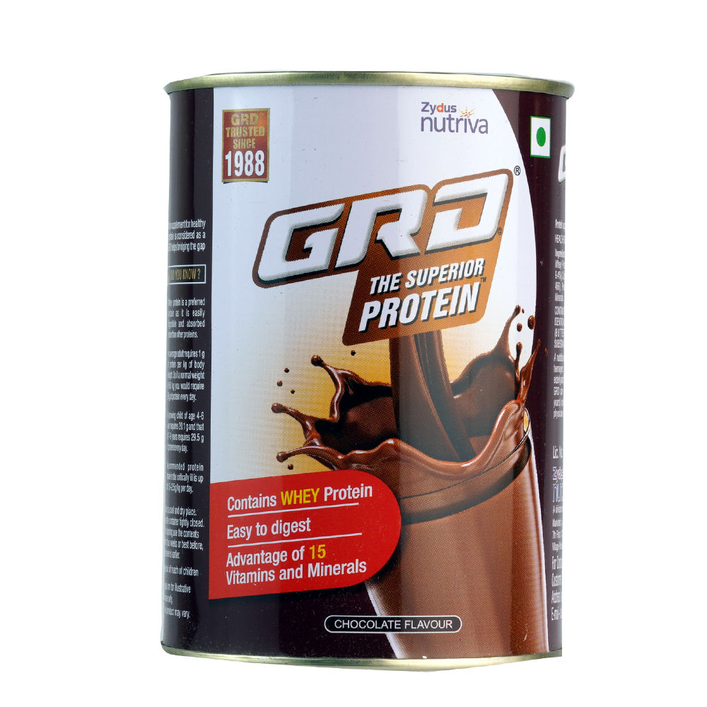 Buy GRD Chocolate Powder Refill 400 g Online at Best Prices | Wellness ...