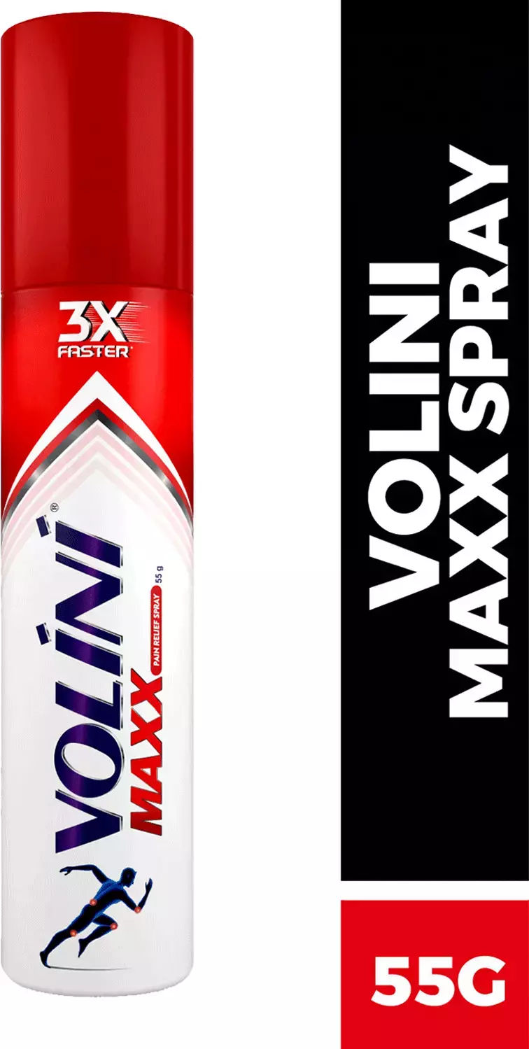 Buy Volini Maxx Pain Relief Spray, 55 g Online at Best Prices ...