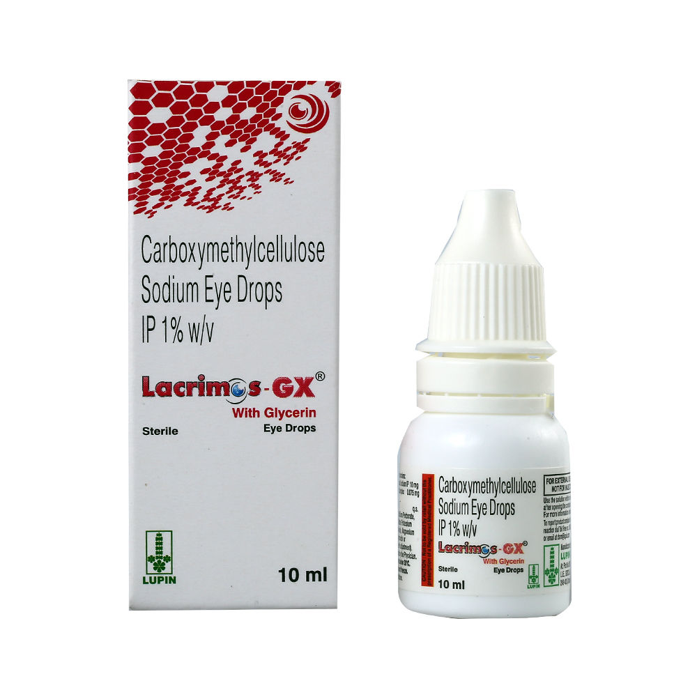 Buy Lacrimos-GX Eye Drops 10 ml Online at Best Prices | Wellness Forever