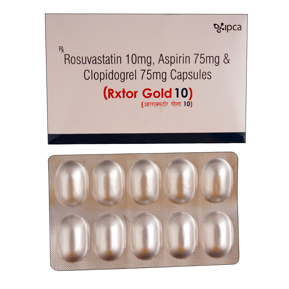 Buy Rxtor Gold 10mg 10 Capsules Online at Best Prices | Wellness Forever