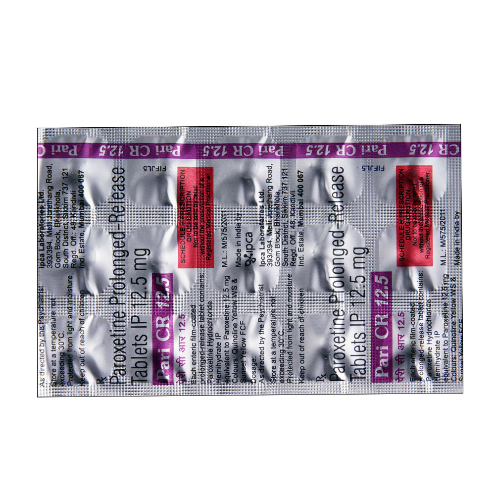 Buy Pari-CR 12.5mg 15 Tablets Online at Best Prices | Wellness Forever