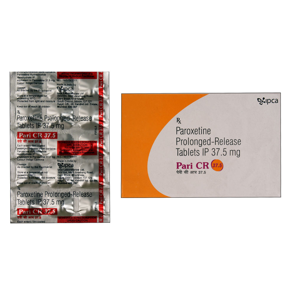Buy Pari-CR 37.5mg 15 Tablets Online at Best Prices | Wellness Forever