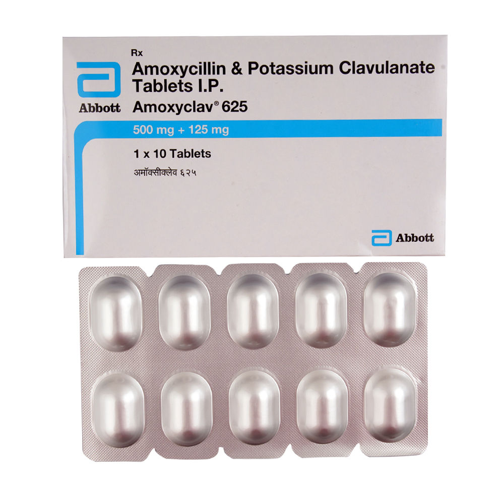 Buy Amoxyclav 625mg 10 Tablets Online at Best Prices | Wellness Forever