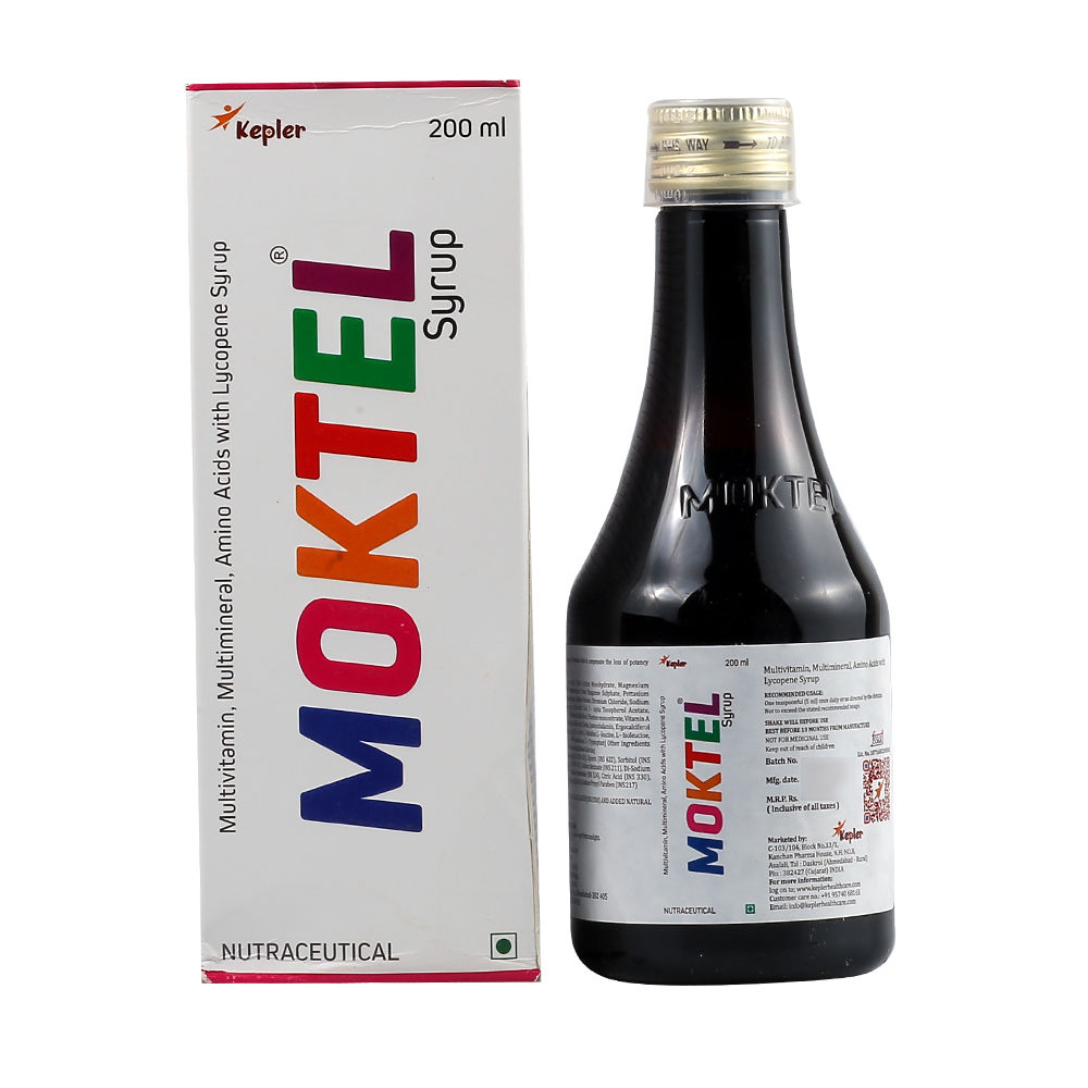 Buy Moktel Syrup 200 ml Online at Best Prices | Wellness Forever