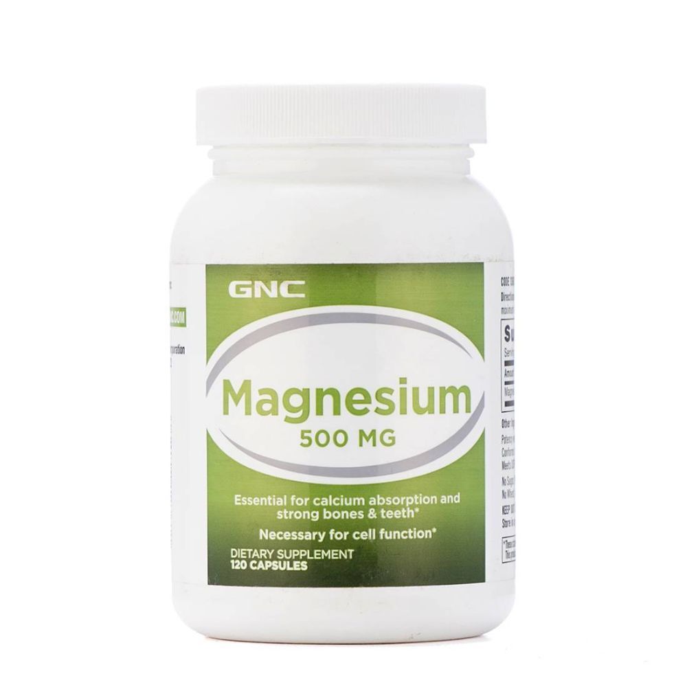 Buy GNC Magnesium 500mg Tablets, 120 tablets Online at Best Prices | Wellness Forever