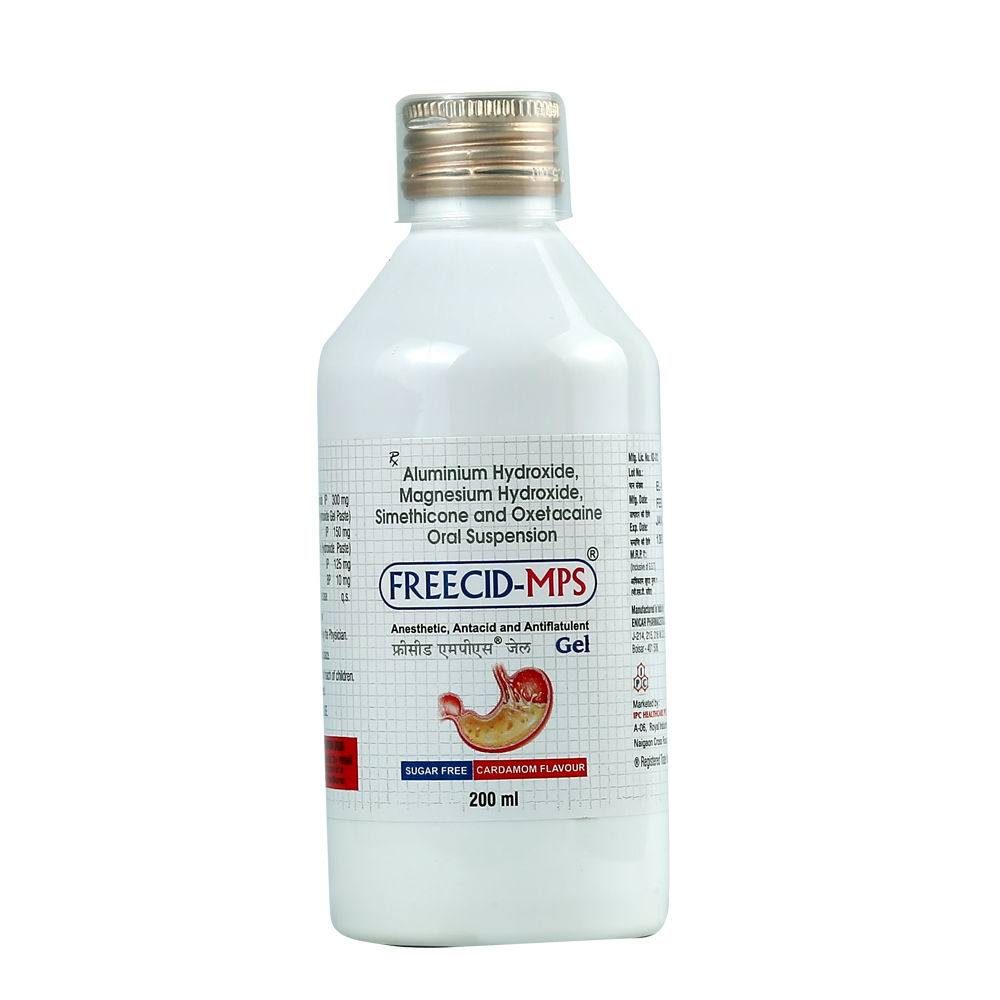 Buy Freecid-MPS Gel Suspension 200 ml Online at Best Price | Wellness ...