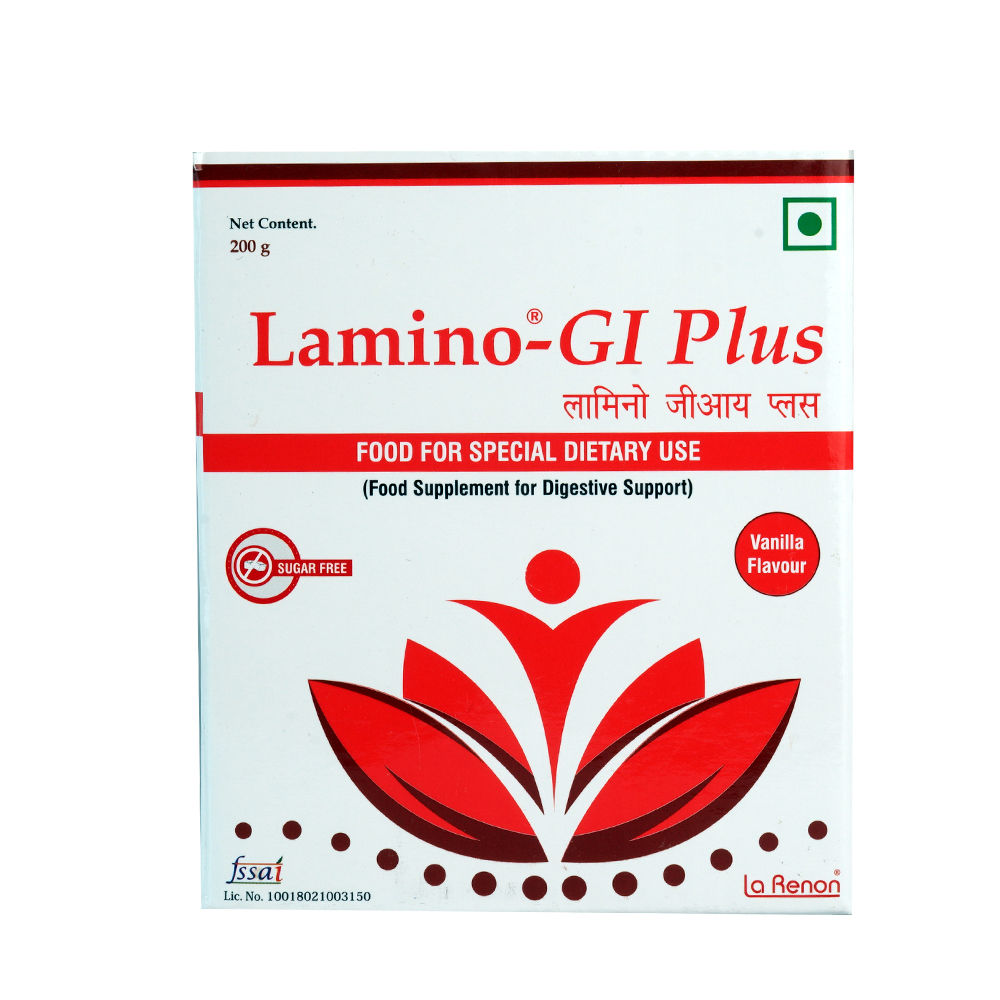 Buy Lamino-GI Plus Vanilla Powder 200 g Online at Best Prices | Wellness Forever