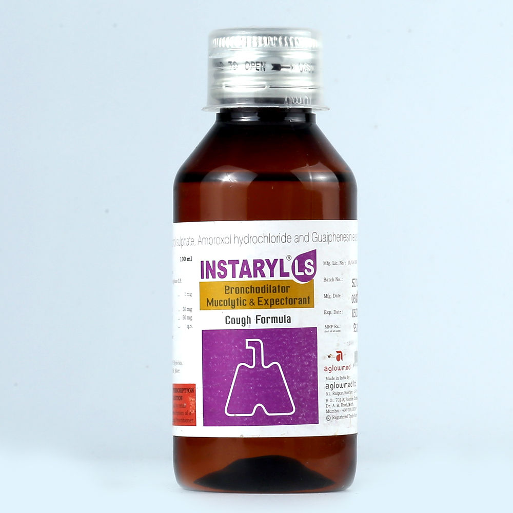 Buy Instaryl-LS Expectorant 100 ml Online at Best Prices | Wellness Forever