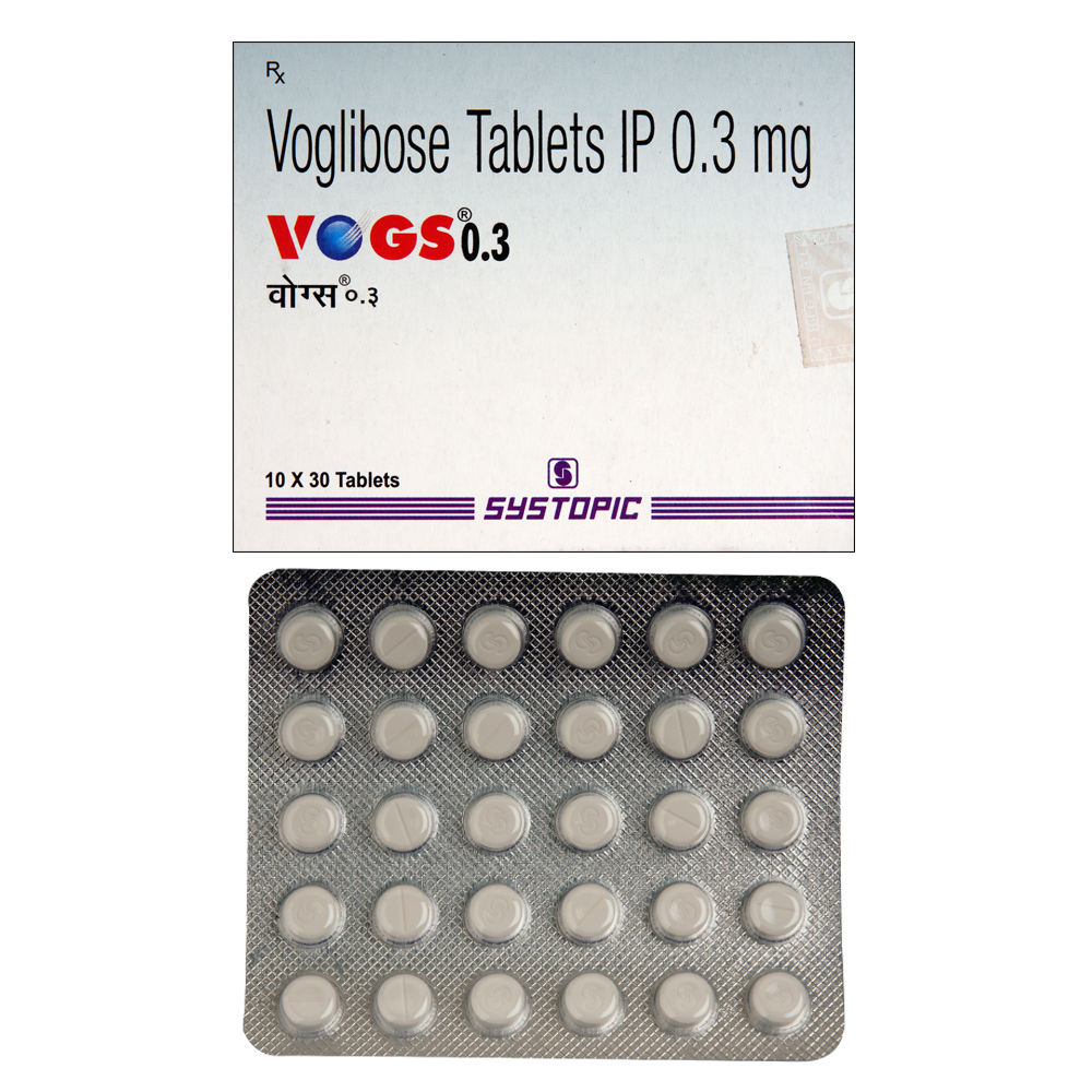 Buy Vogs 0.3Mg 30 Tablets Online at Best Prices | Wellness Forever