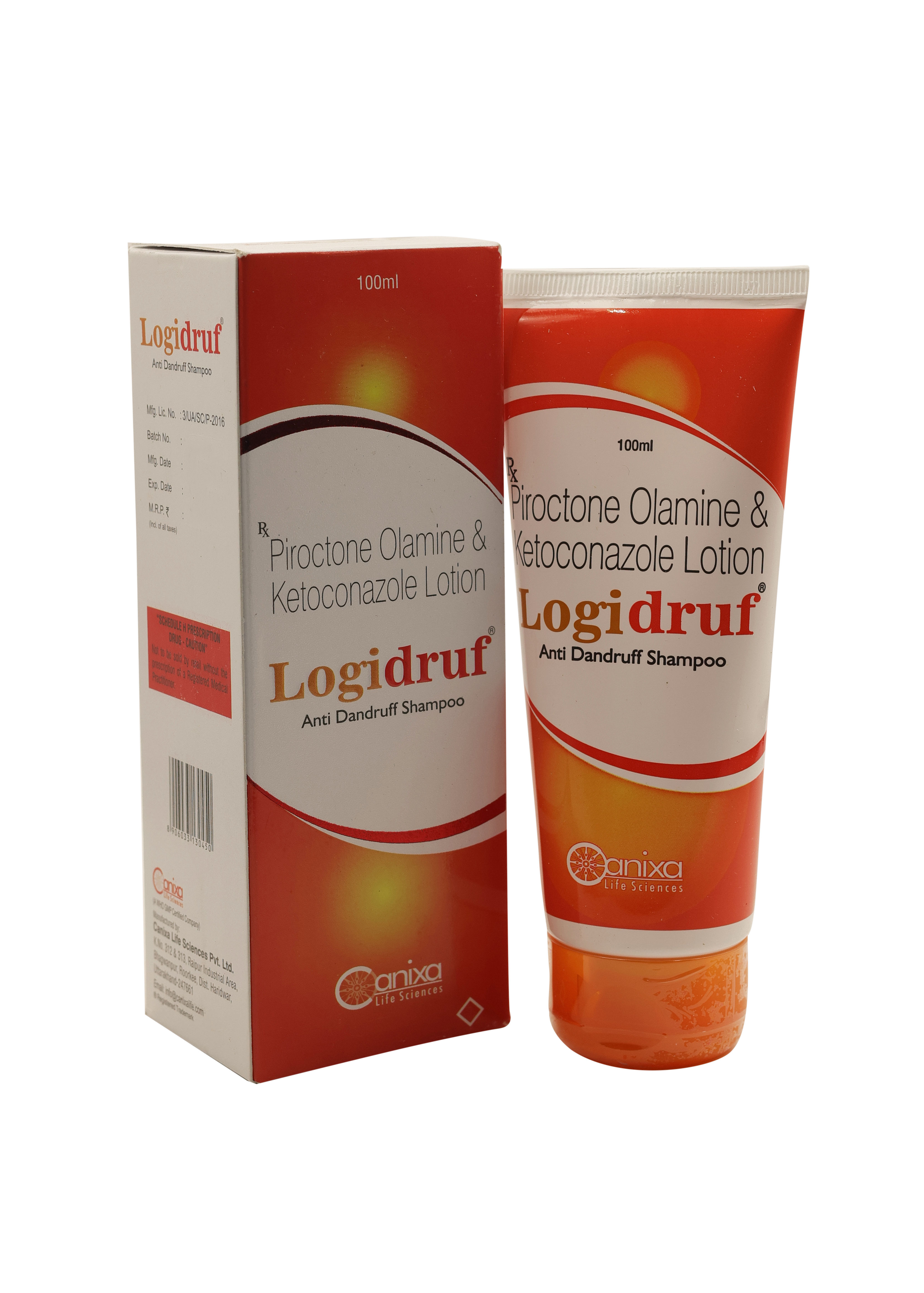 Buy Logidruf Anti Dandruff Shampoo 100 ml Online at Best Prices ...