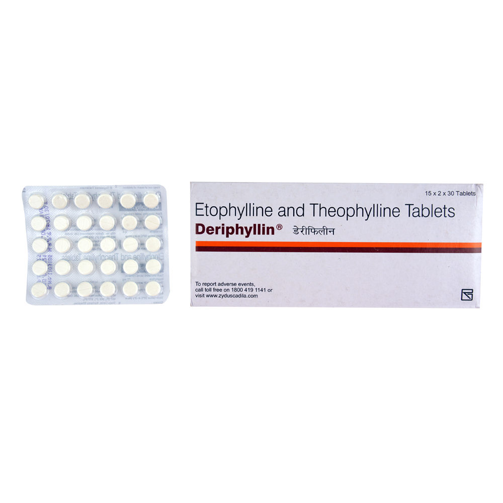Buy Deriphyllin 30 Tablets Online at Best Prices | Wellness Forever