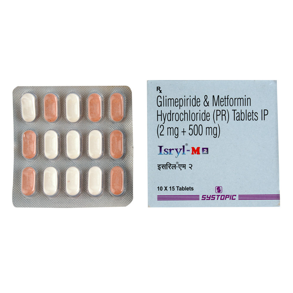 Buy Isryl-M 2mg 15 Tablets Online at Best Prices | Wellness Forever