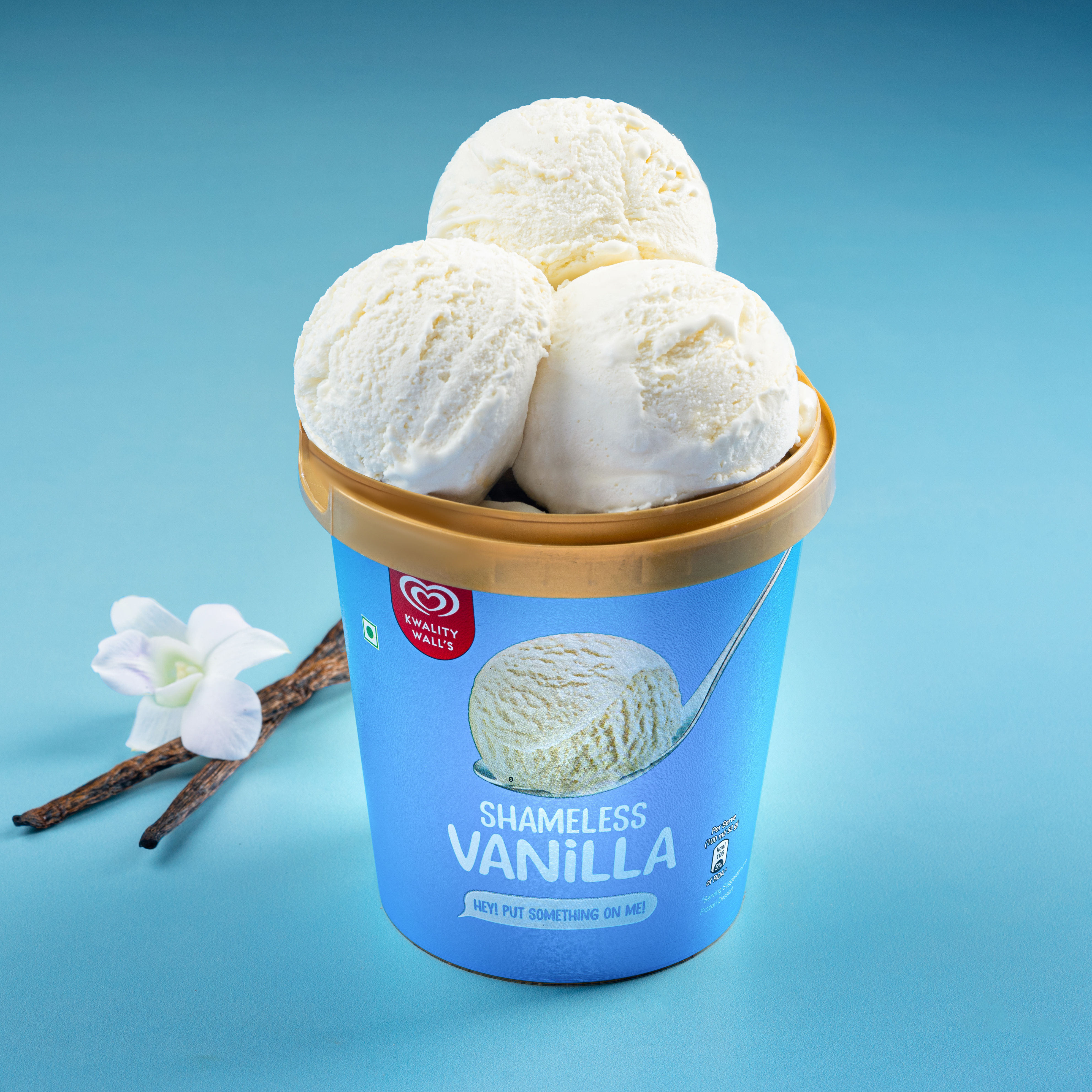 Buy Kwality Wall's Shameless Vanilla Tub, 700 Ml Online at Best Prices ...