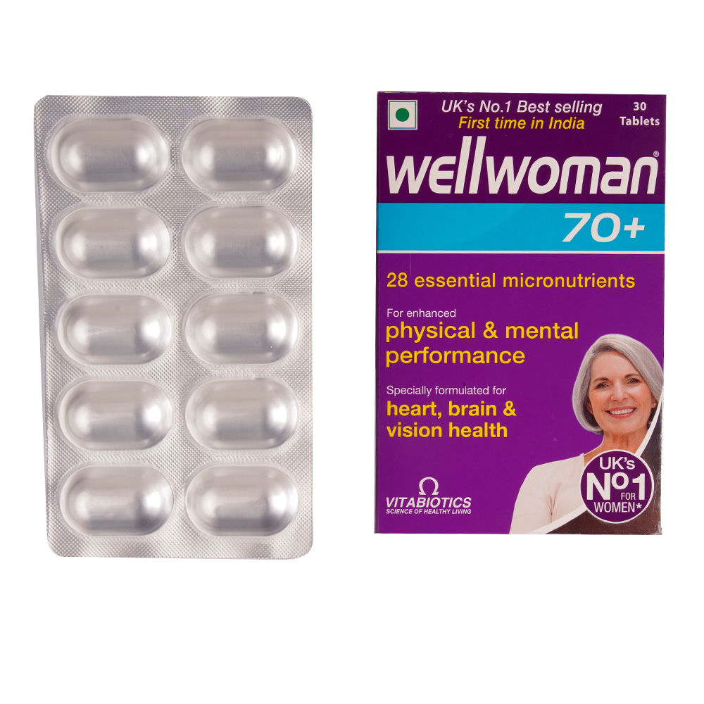 Buy Wellwoman 70+ Health Supplement, 10 tablets Online at Best Prices ...
