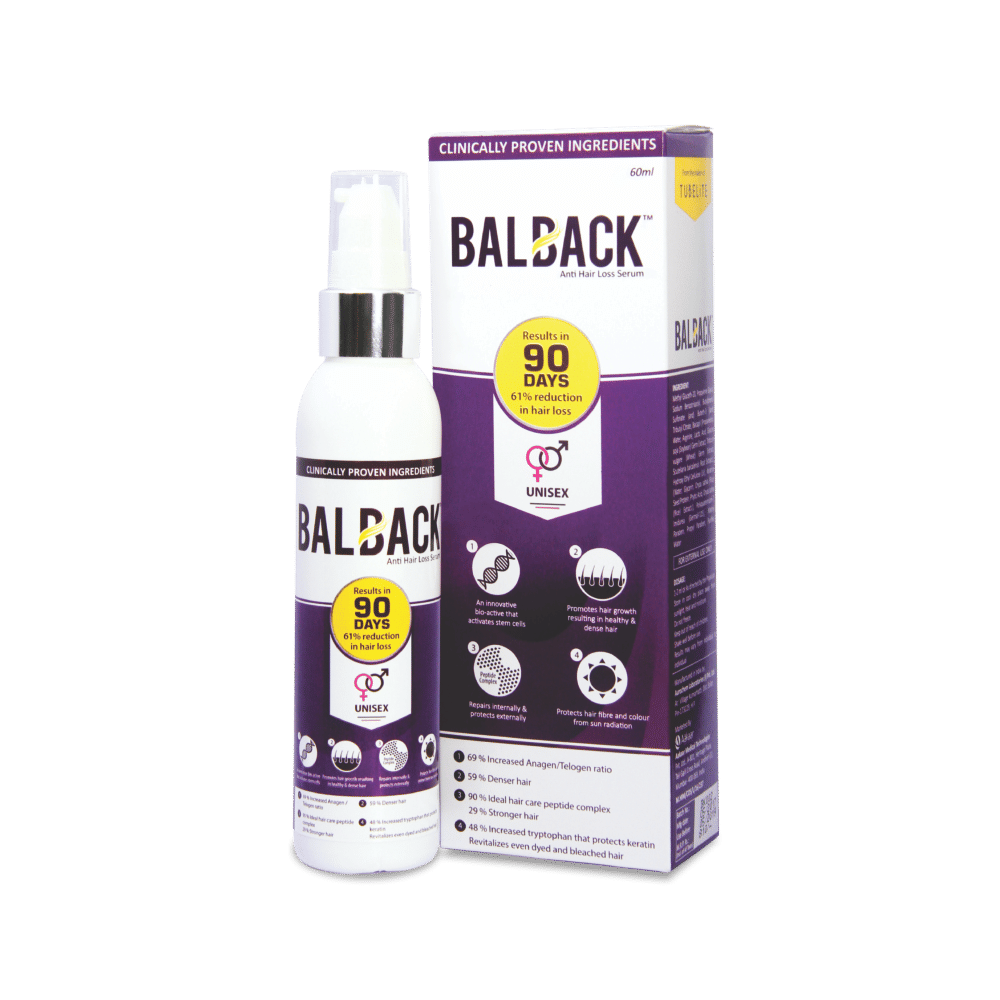 Buy Balback Hair Growth and Revitalizing Serum 60ml Online at Best ...