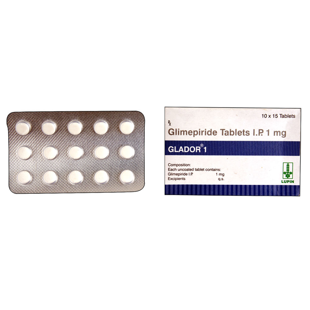 Buy Glador 1mg 15 Tablets Online at Best Prices | Wellness Forever