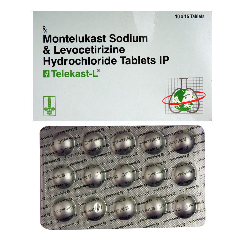 Buy Telekast-L 15 Tablets Online at Best Prices | Wellness Forever