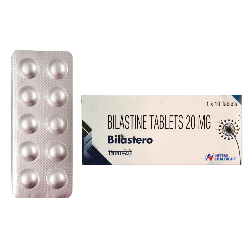 Buy Bilastero 20mg 10 Tablets Online at Best Prices | Wellness Forever