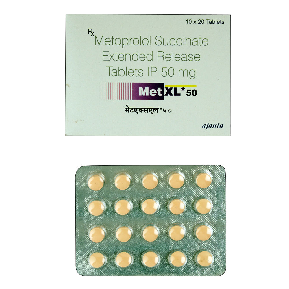 Buy Met-XL 50mg 20 Tablets Online at Best Prices | Wellness Forever