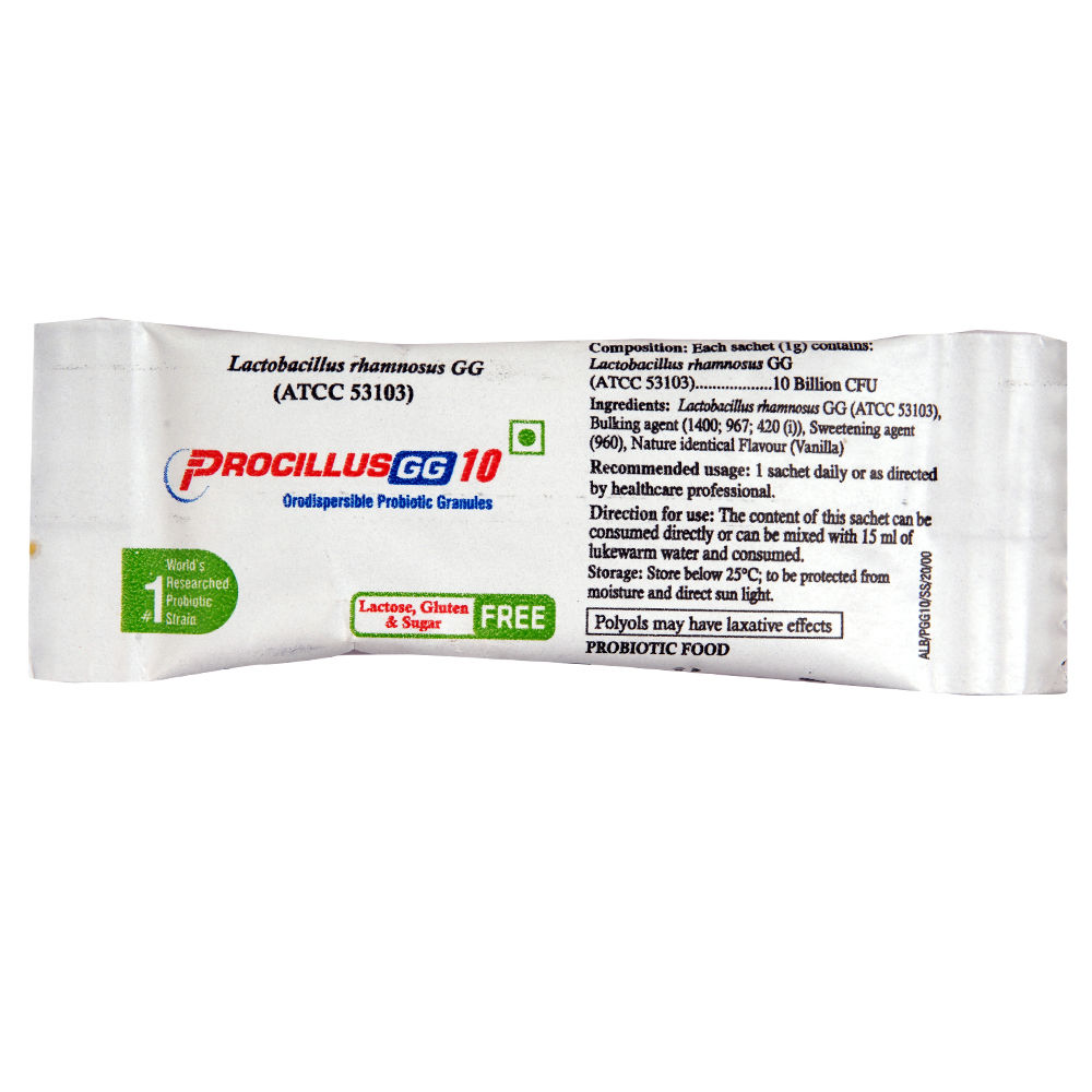 Buy Procillus-GG 10 Sachet 1 g Online at Best Price | Wellness Forever