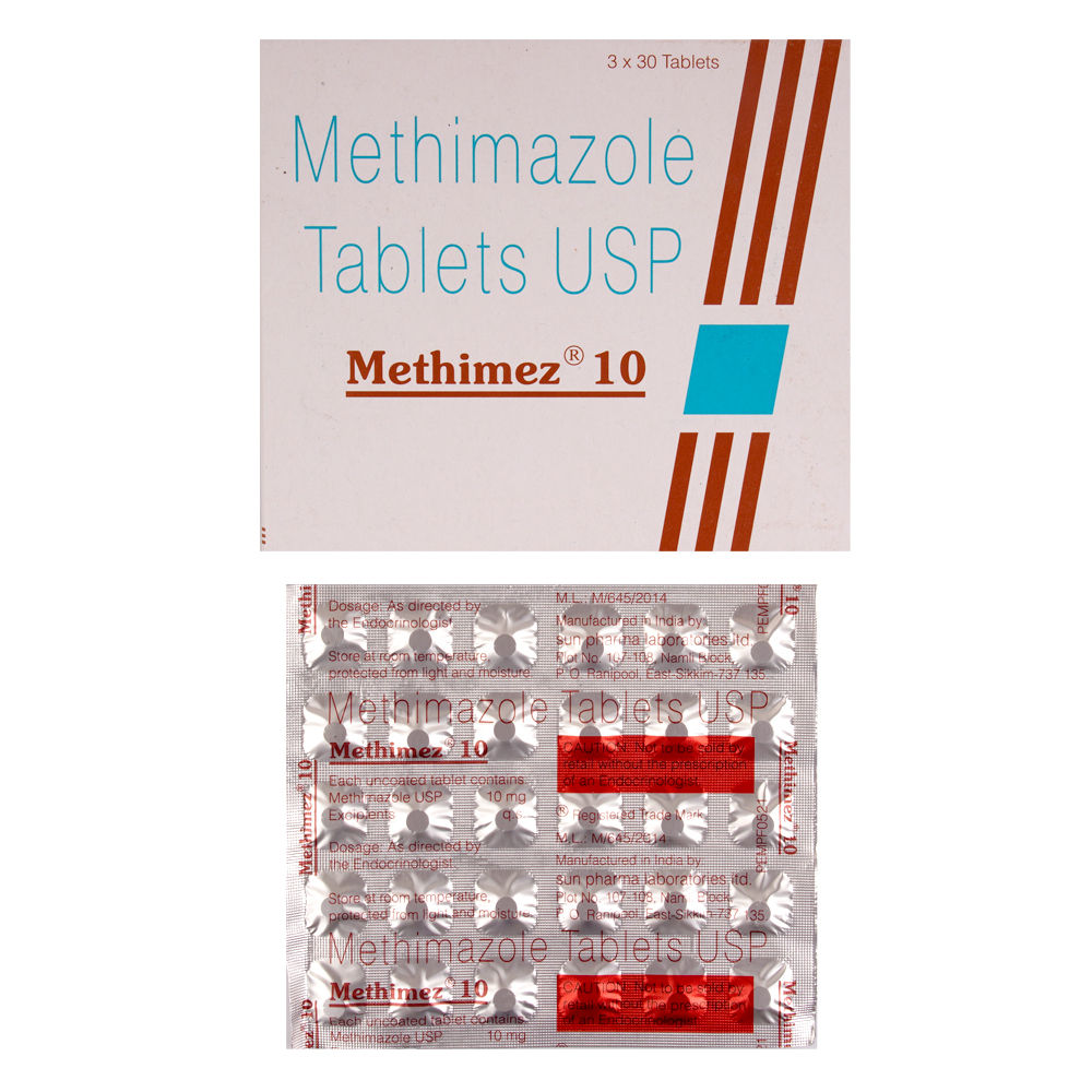 Buy Methimez 10mg 30 Tablets Online at Best Prices | Wellness Forever