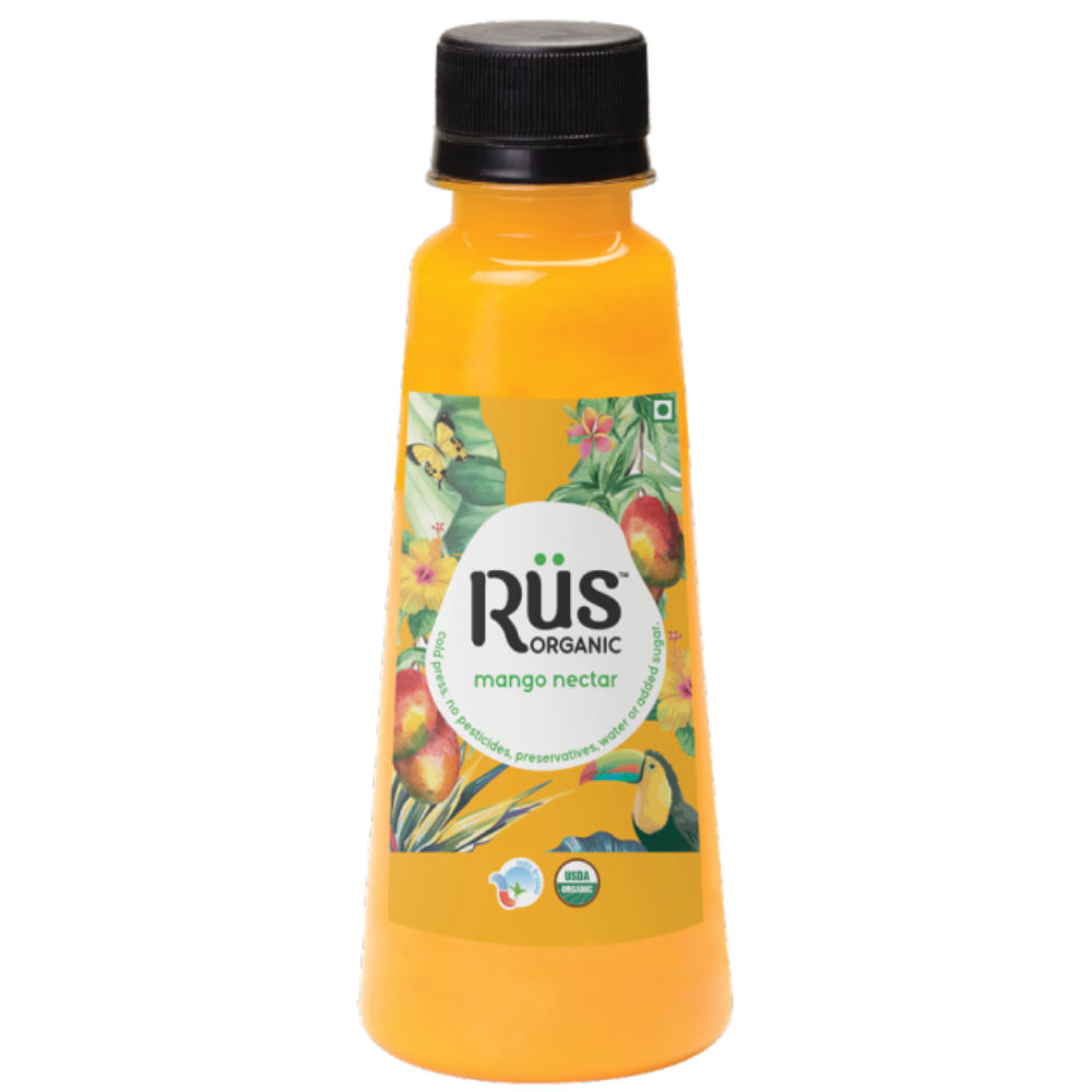 Buy Rus Organic Mango Fruit Juice, 250 ml Online at Best Price ...