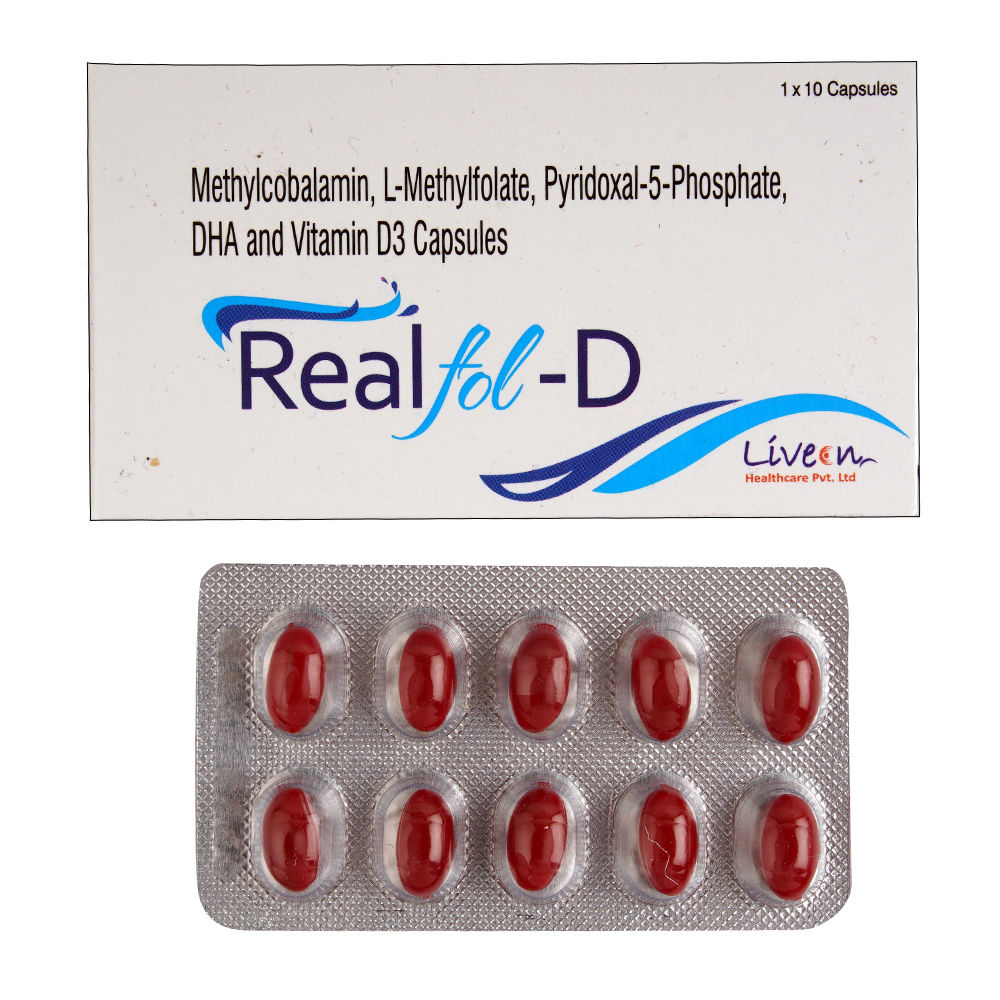 Buy Realfol-D 10 Capsules Online at Best Prices | Wellness Forever