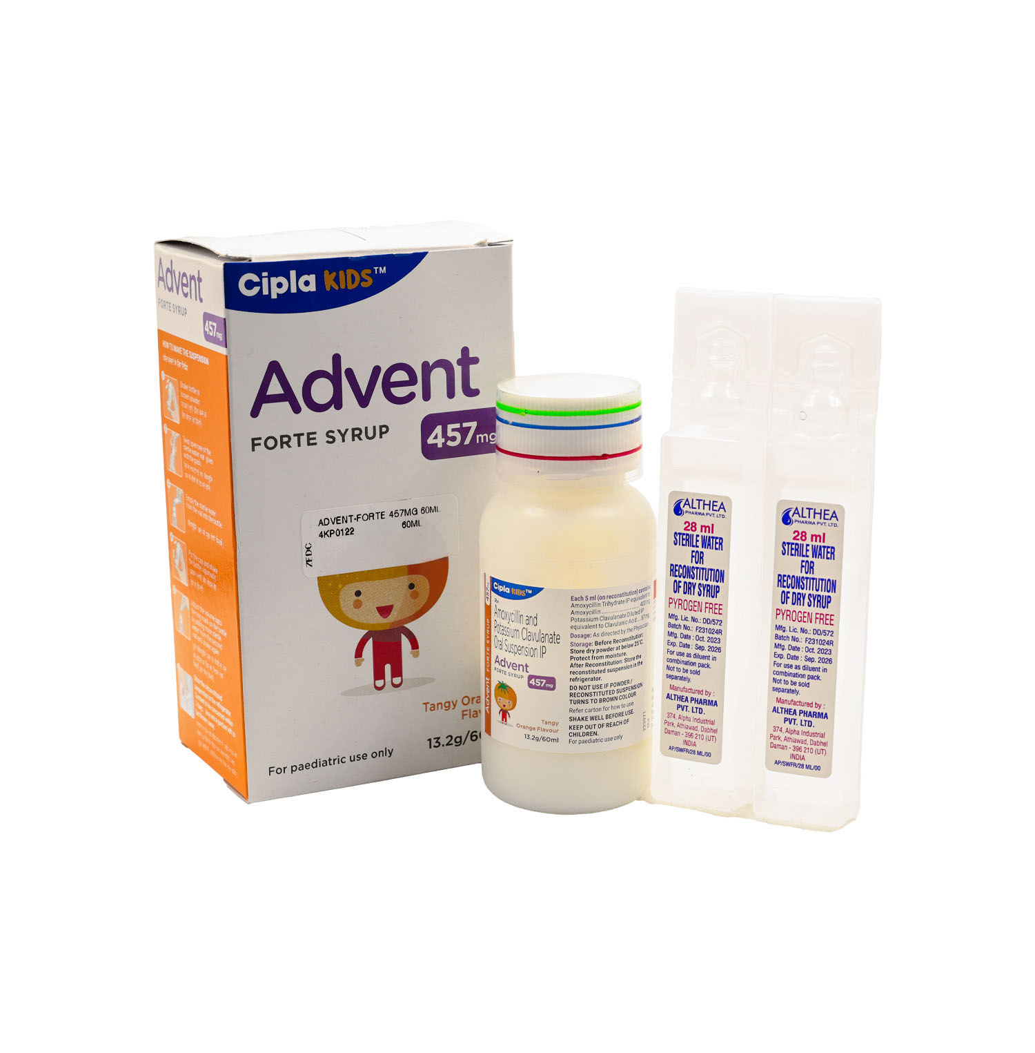Buy Advent Forte 457mg 60 ml Online at Best Prices | Wellness Forever