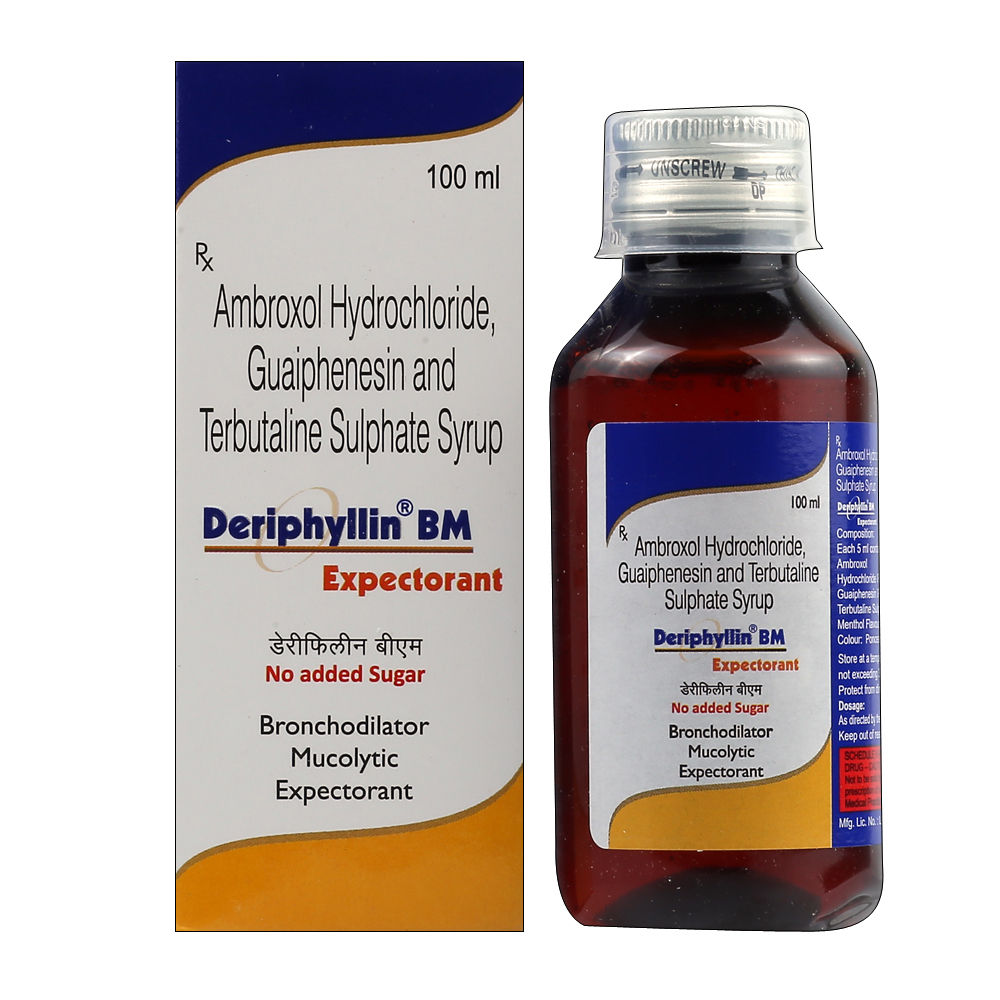 Buy Deriphyllin-Bm Expectorant 100 ml Online at Best Prices | Wellness ...