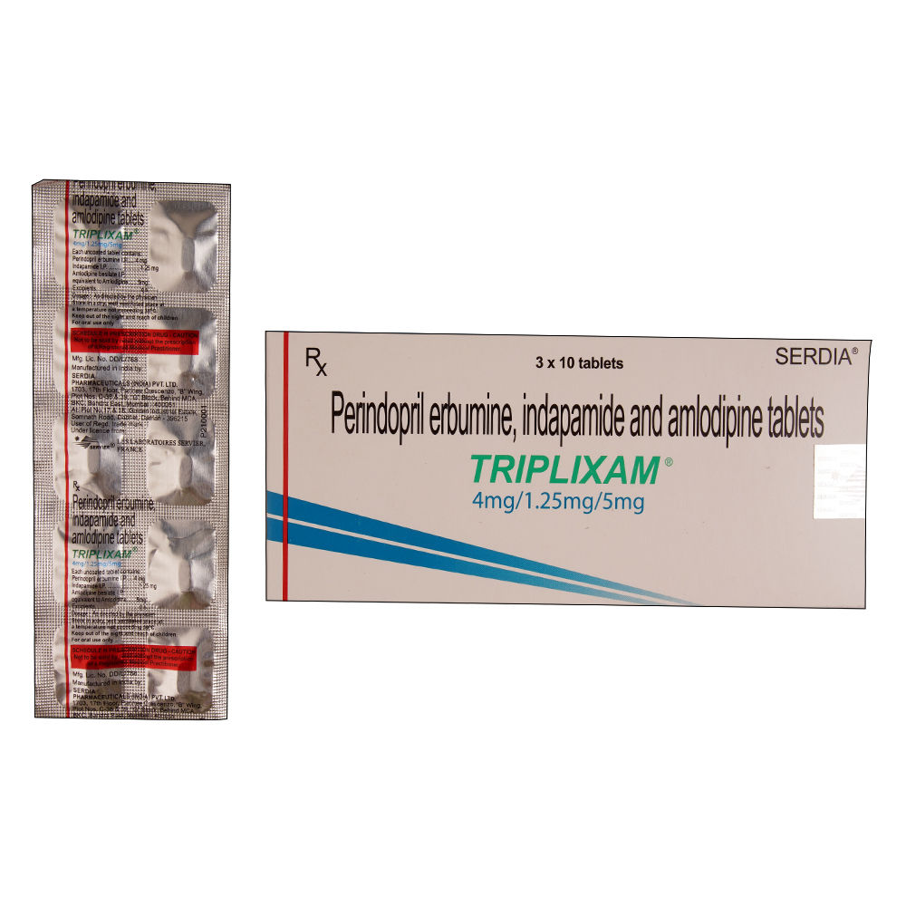 Buy Triplixam 10 Tablets Online at Best Prices | Wellness Forever